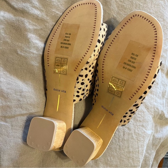 Dolce Vita | Shoes | Dolce Vita Leopard Print Mule | Poshmark